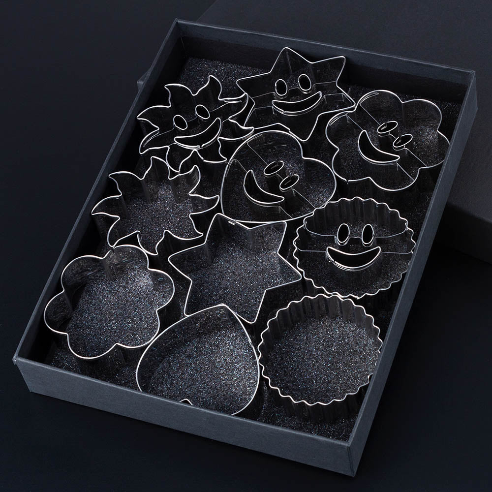Cookie Cutters Set 10 pieces (Assorted Shapes) – Hutch Kitchen