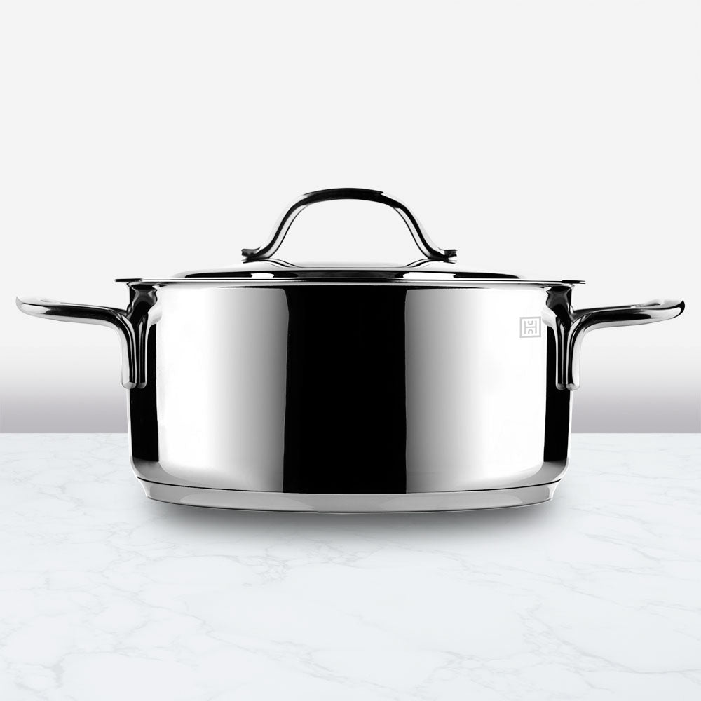 Contempo Stainless Steel Low Casserole Pot – Hutch Kitchen