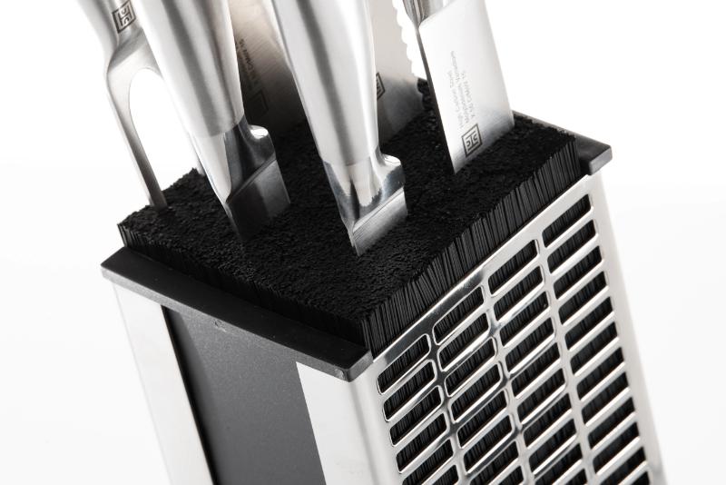 Stainless Steel Bristle Knife Block – Hutch Kitchen