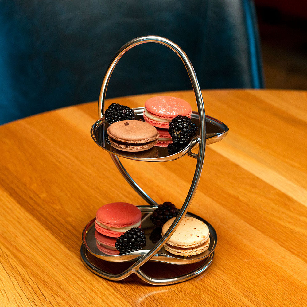 Wire Canape Stand With 2 Trays – Hutch Kitchen