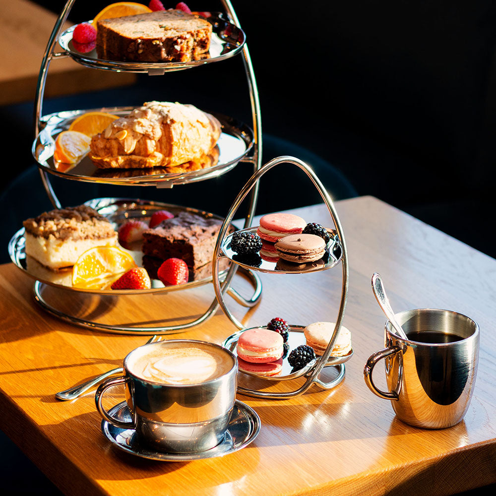 Wire Canape Stand With 2 Trays – Hutch Kitchen