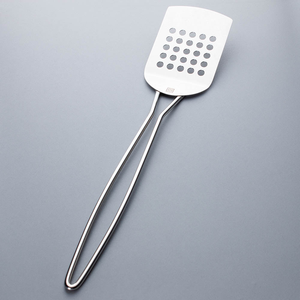 Perforated Turner with Bowed Wire Handle – Hutch Kitchen
