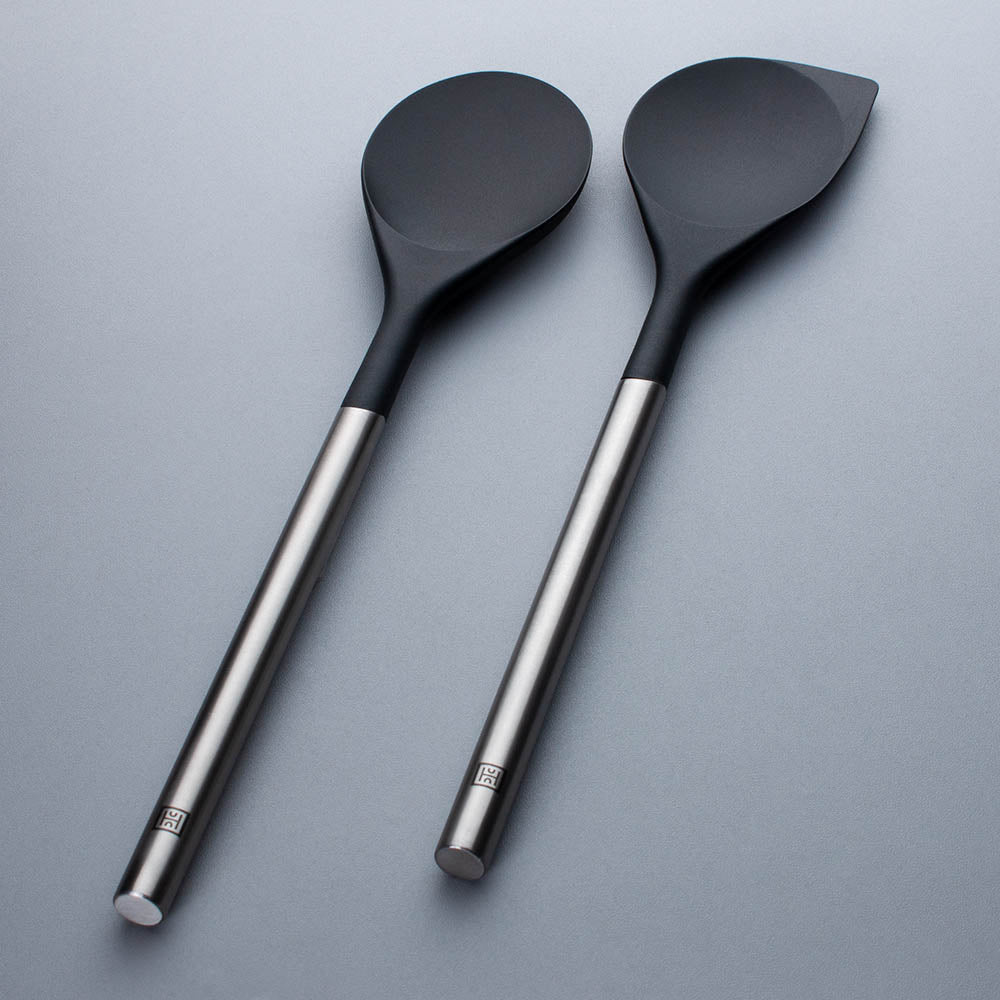 Stainless Steel Handle Cooking Spoon Set – Hutch Kitchen
