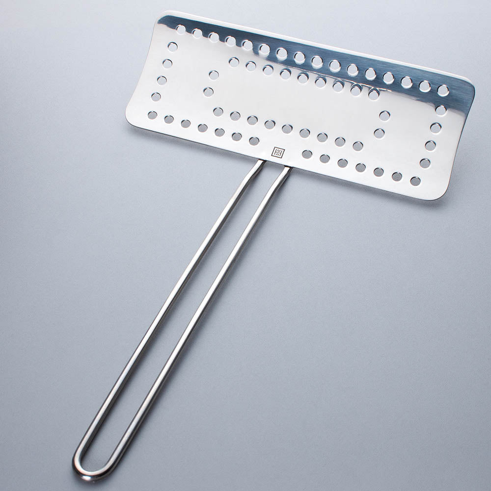 Wide Fry Spatula with Twin Wire Handle – Hutch Kitchen